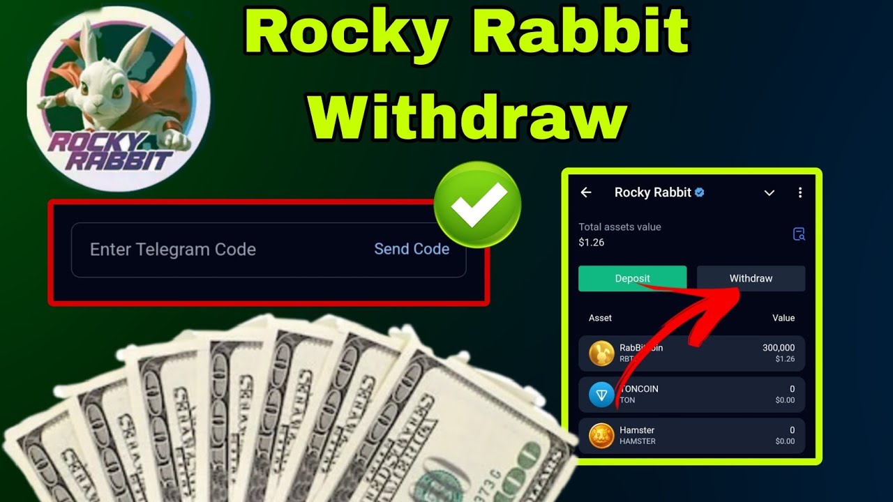 Rocky Rabbit Withdrawal | Rocky Rabbit AirDrop Withdrawal | Rocky ...