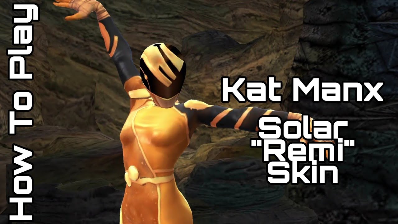 Power Rangers Legacy Wars: Kat Manx / Remi, Solar Ranger Skin (How To ...