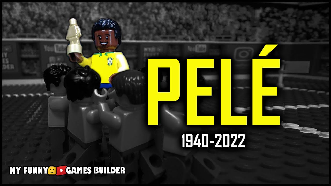 Adios Rey Pelé (1940-2022) El último Adiós al rey del fútbol in Lego ...