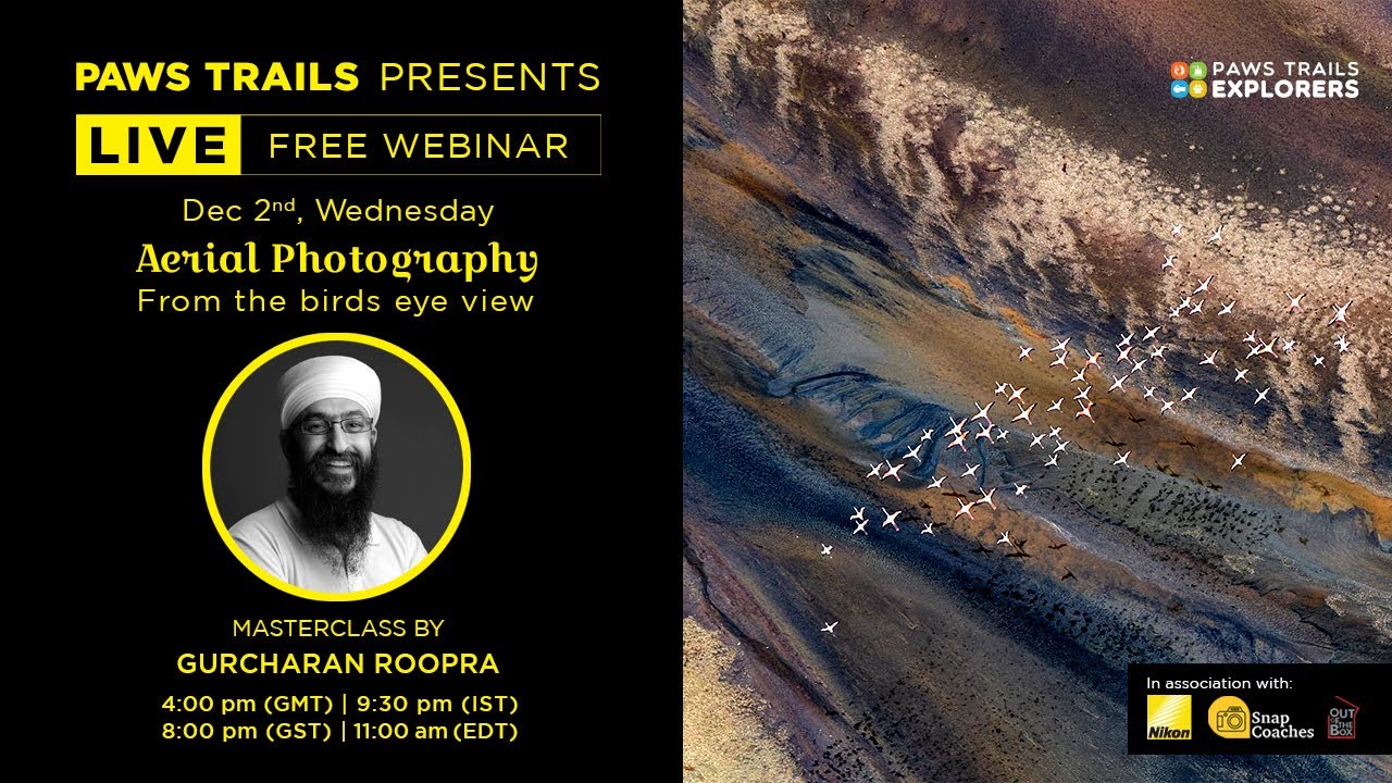 Aerial Photography - Masterclass by Gurcharan Roopra - YouTube