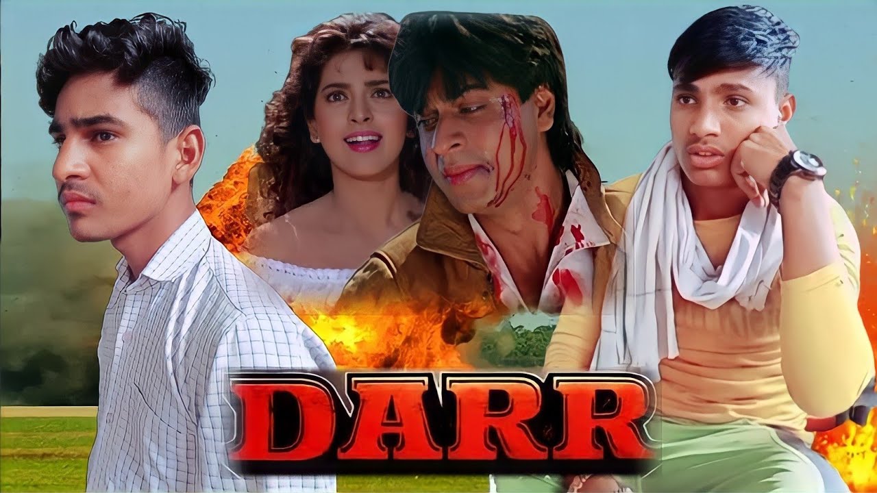 Darr 1993 Shahrukh Khan||Sunny Deol Dialogue||Darr Movie Best Scene ...