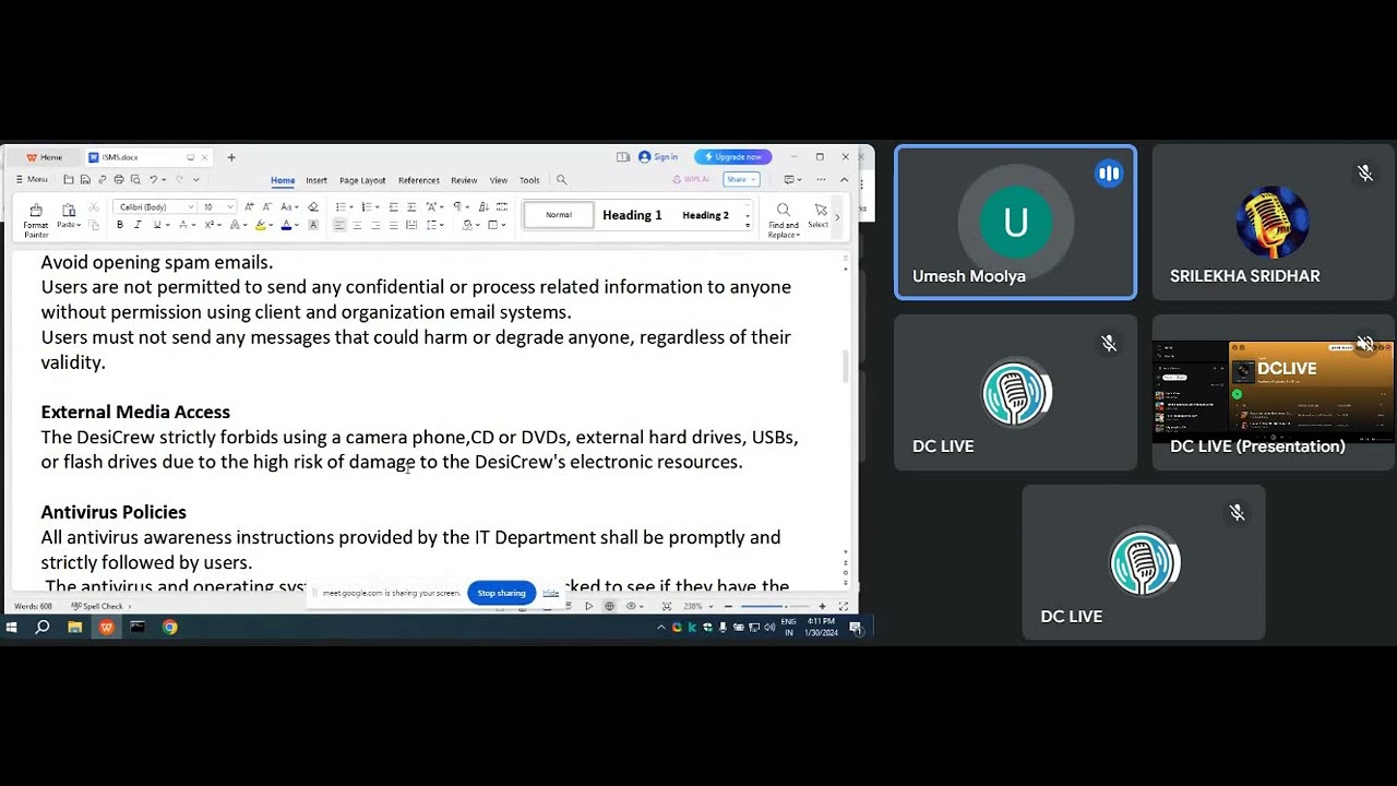 isms by umesh jan 30th 2024 - YouTube