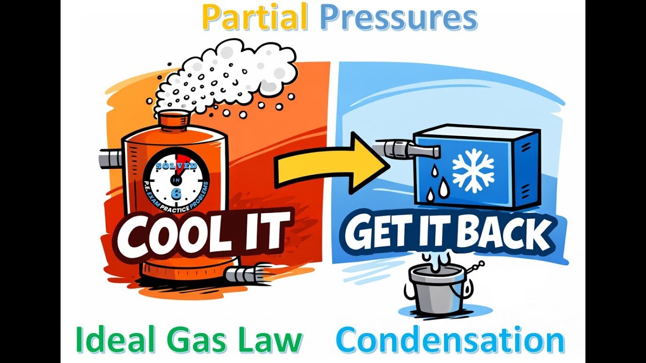 PE Exam Practice Problem #113: Environmental | Partial Pressures ...