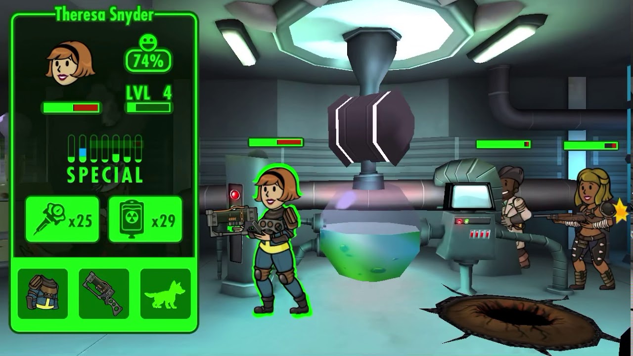 Fallout Vault tech crate opening - YouTube