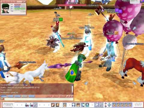 Flyff Glaphan - A server at PVP arena - YouTube