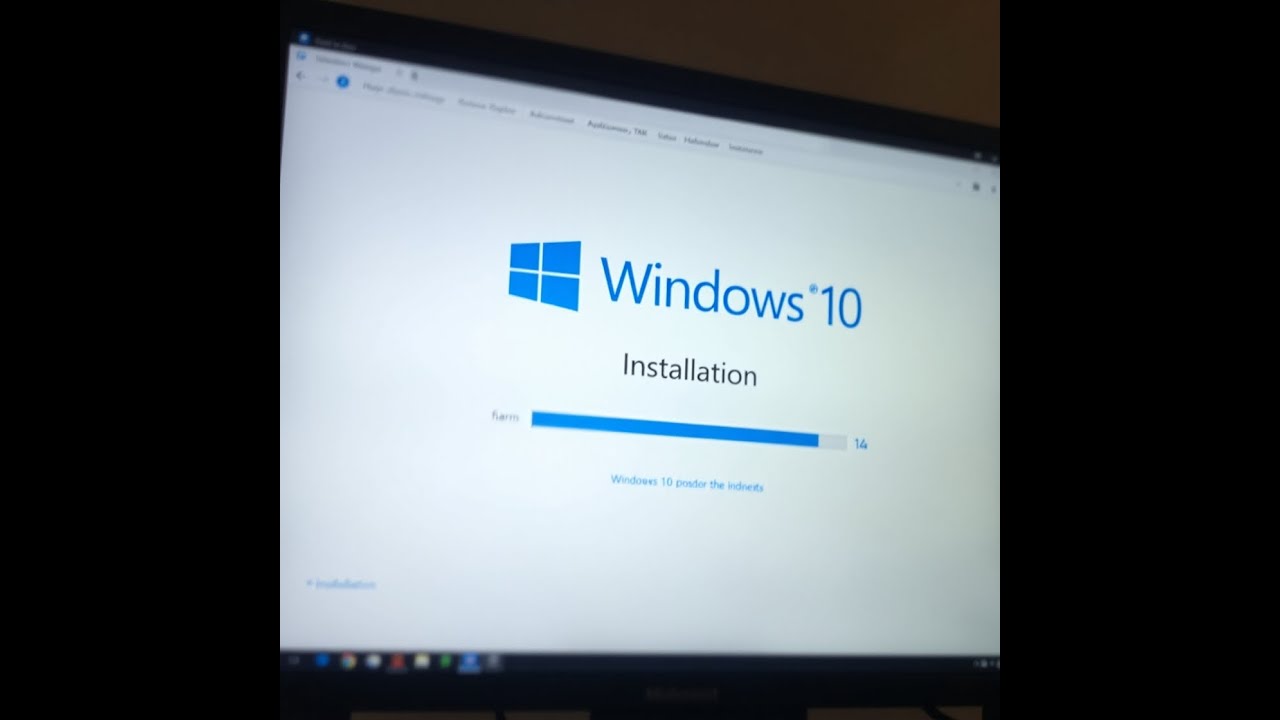 Windows 10 installation step by step - YouTube