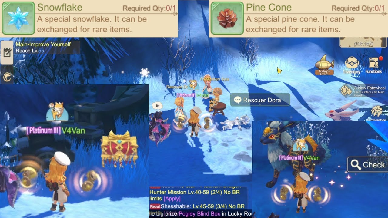 Hidden Dialogue, Chest, Pine Cone and Snowflake Location at Frozen ...