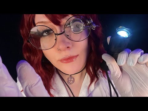 ASMR | Dermatologist Face Inspection & Treatment - YouTube