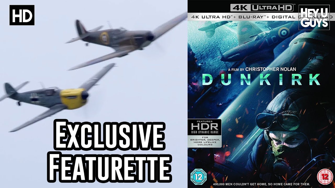Exclusive Dunkirk Aerial Featurette - Taking to the Skies - YouTube