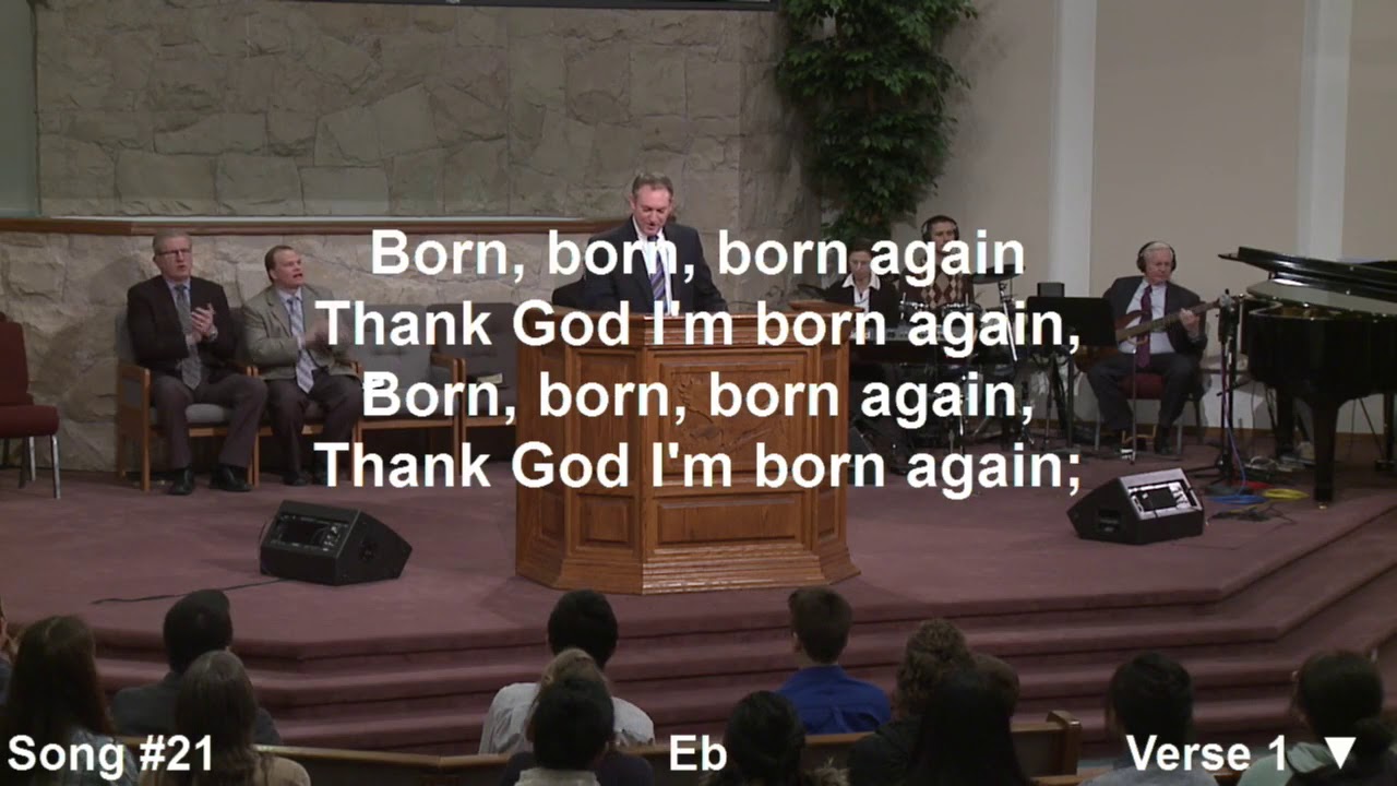 Born Born Again / Burn Burn Holy Spirit/Life Of God In Me : Cloverdale ...