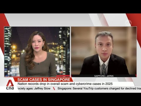 Asst Prof Reuben Ng on drop in scam cases in Singapore