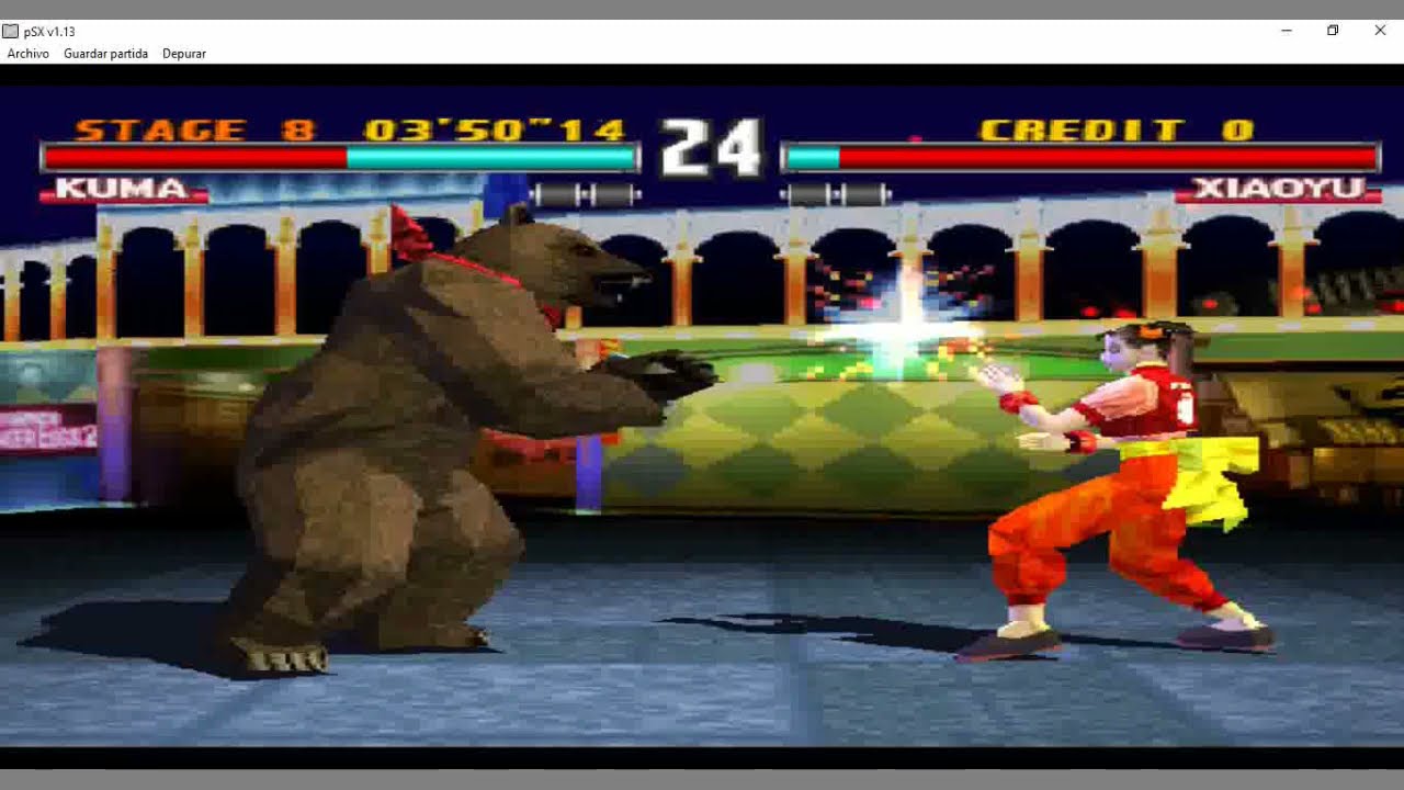 Tekken KUMA Gameplay | KUMA raged | PERFECT punches | TEKKEN 3 - YouTube
