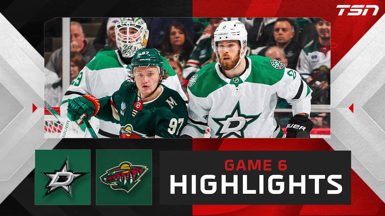 HIGHLIGHTS: Game 6 -- Dallas Stars vs. Minnesota Wild - YouTube