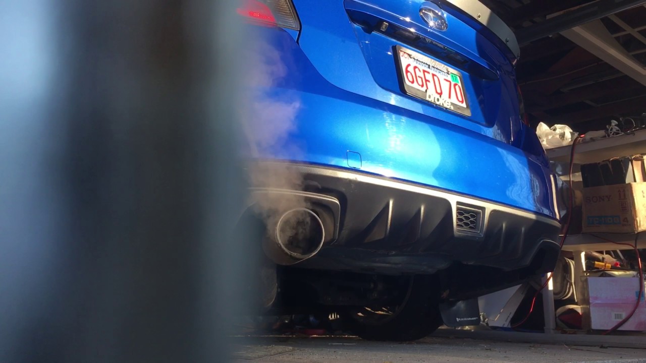 2016 wrx straight pipe - YouTube