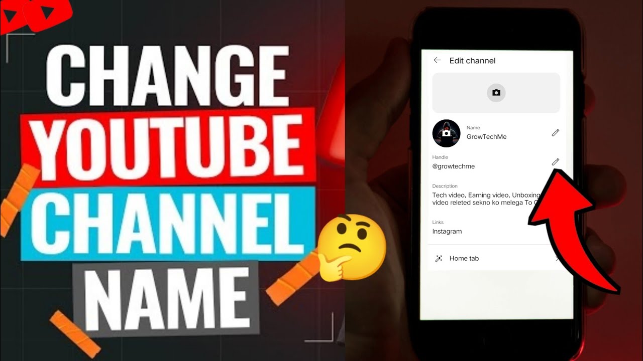 Youtube Channel Name Change | youtube channel name kaise change kare ...