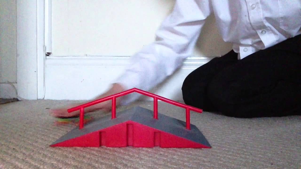 Tech deck Penny board tricks - YouTube