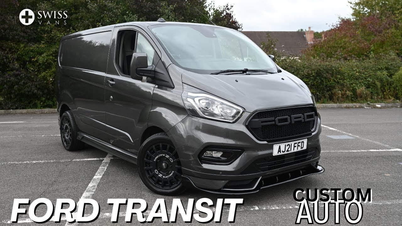 🔥 Modified 2021 Ford Transit Custom in Magnetic Grey! For Sale AJ21 FFD ...