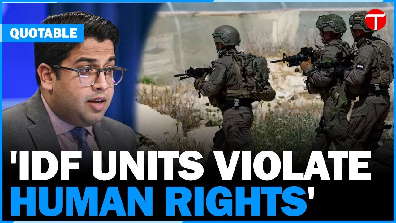 U.S. State Department Admits IDF Units Violated Human Rights Before ...