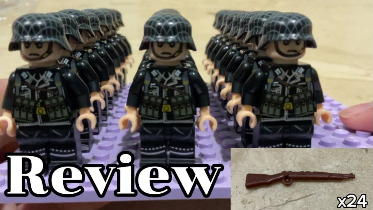 Fake Lego German Soldiers Review (ep 1) - YouTube