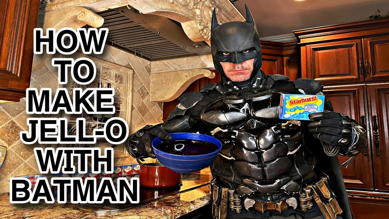 Cooking With Batman I How To Make Jell-O - YouTube