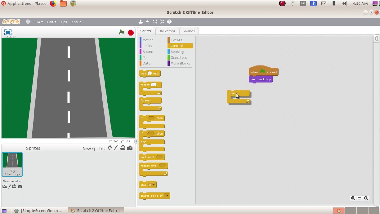 Scratch-BikeRacePart1 - YouTube