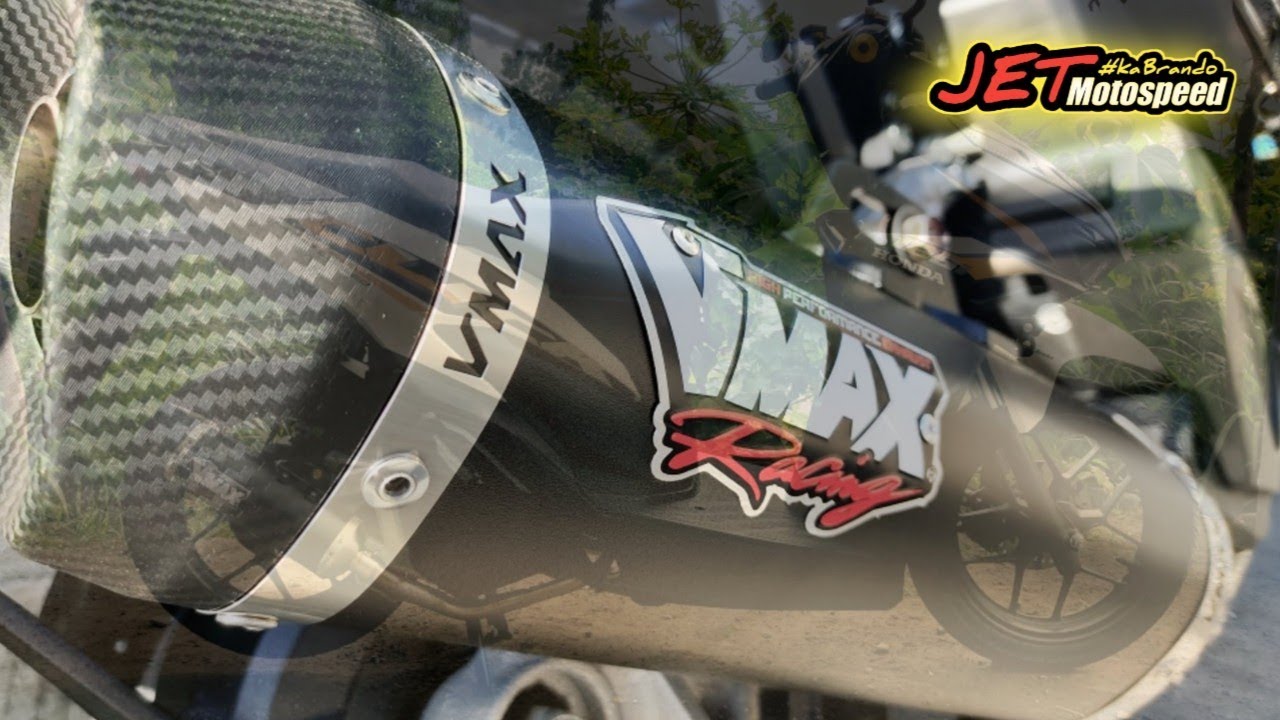 VMAX POWER PIPE ON HONDA CLICK 125i | THE MIDRANGE EXAUST PIPE! LAKAS ...