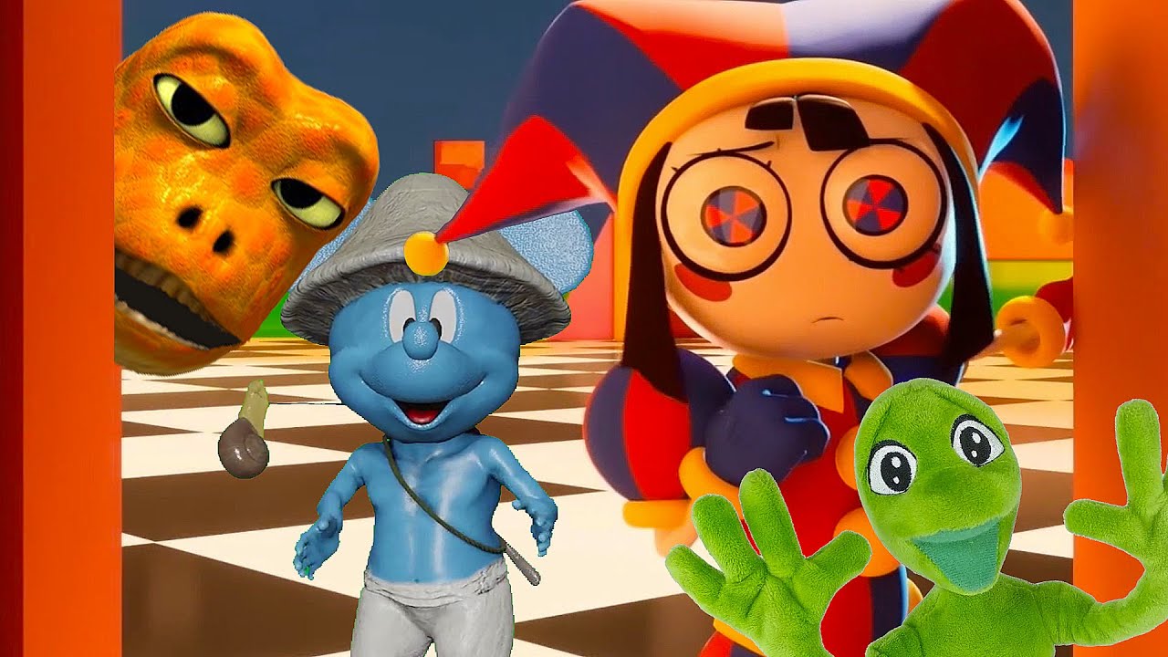 🎪DIGITAL CIRCUS_PILOT/Smurf Mickey/We live, we love|Alien Dance - YouTube