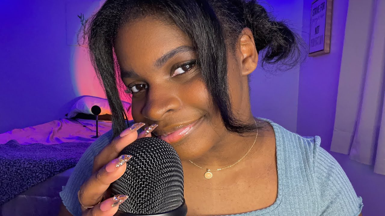ASMR Brain Melting Inaudible Whispering & Mouth Sounds - YouTube