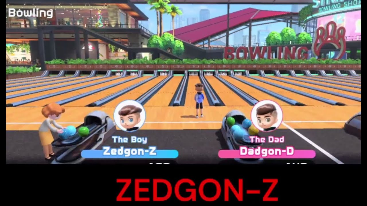The Best Nintendo Switch Sports Bowling Game - YouTube