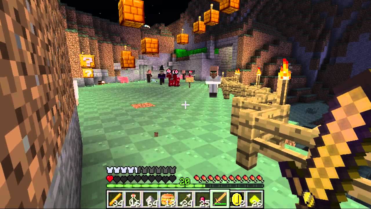 Minecraft: New Super Minecraft Bros #006 - Hermostuttaako? - YouTube