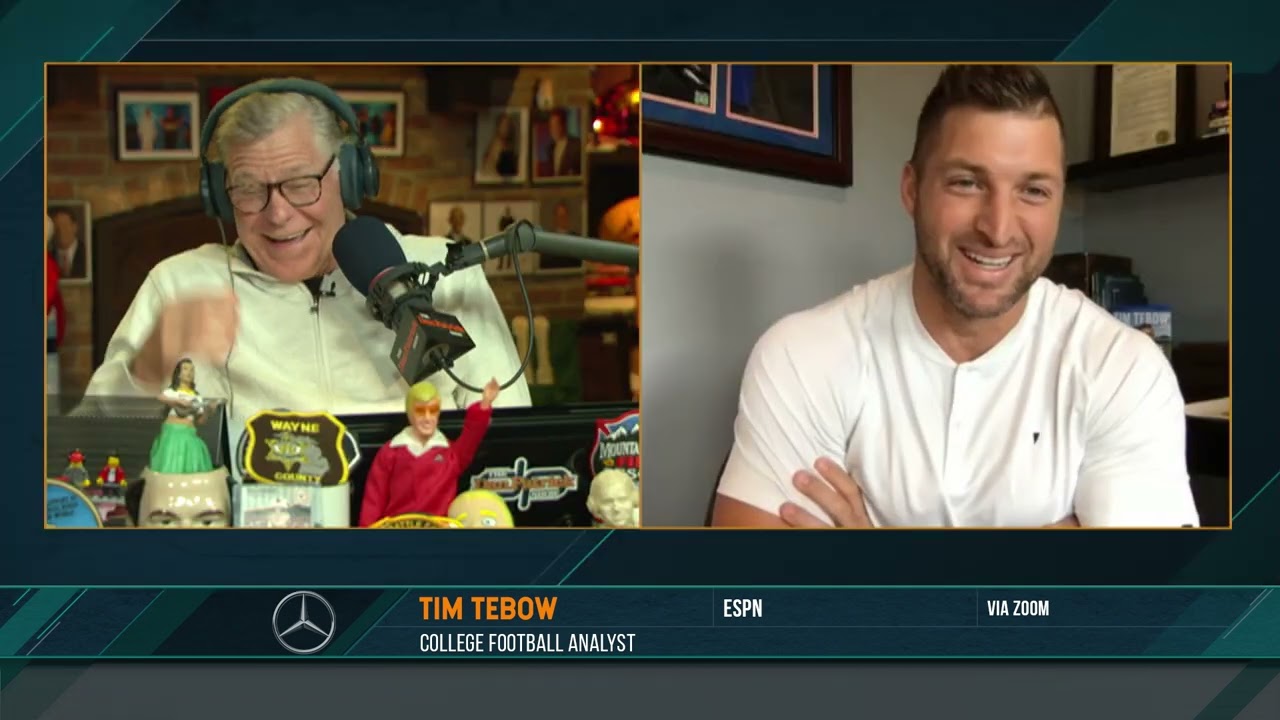 Tim Tebow on the Dan Patrick Show Full Interview | 09/19/22 - YouTube