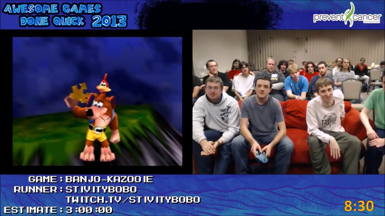 Banjo-Kazooie (100%) by Stivitybobo in 2:34:56 - AGDQ 2013 - YouTube