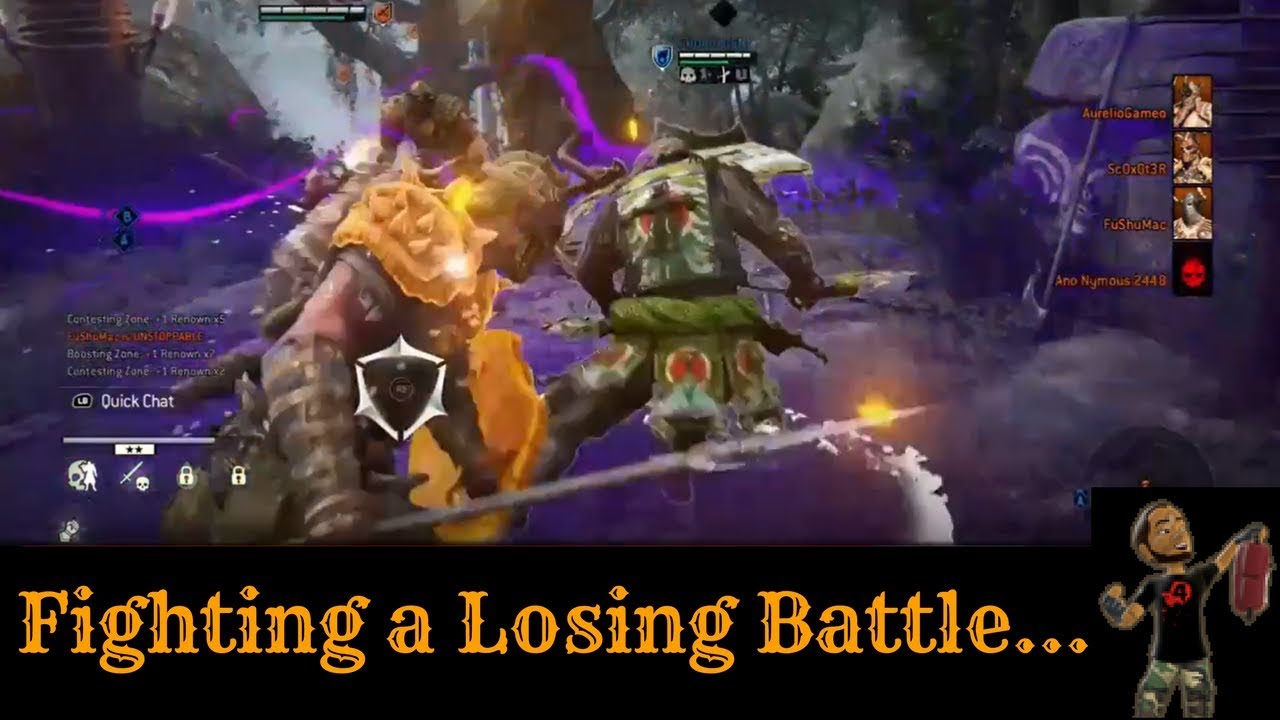 Fighting a Losing Battle: For Honor - YouTube