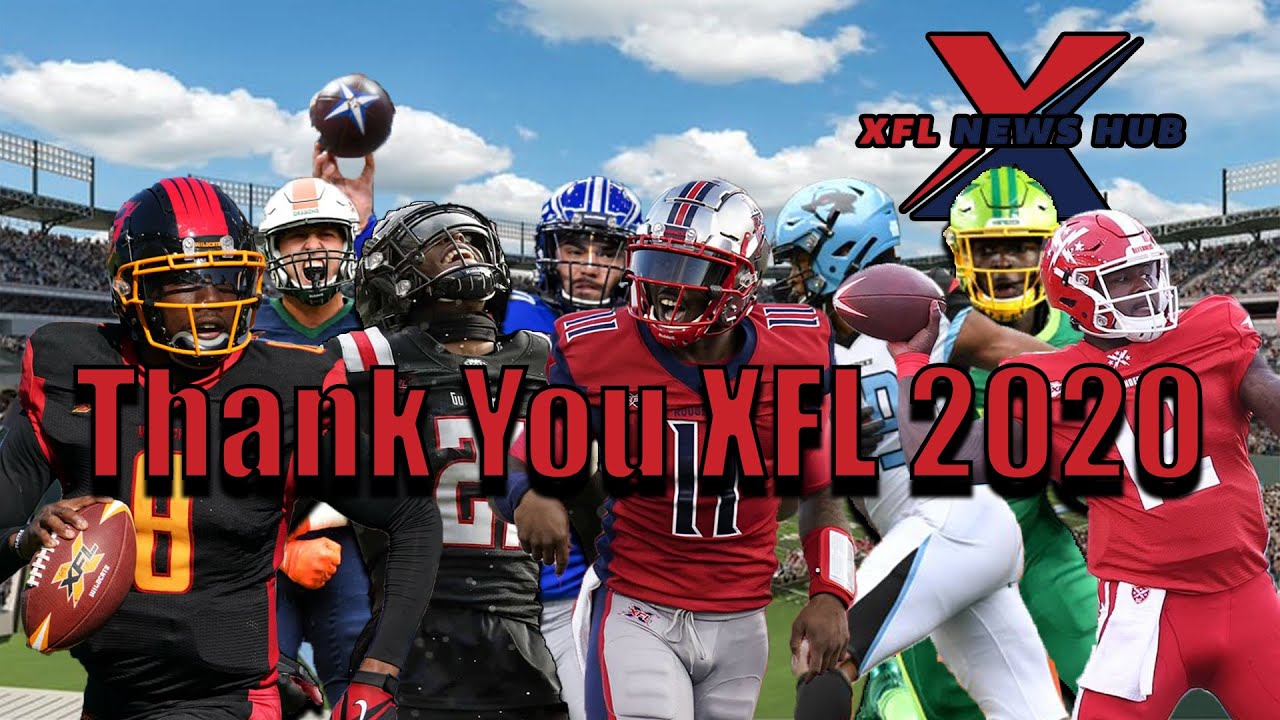 Special Thanks To The XFL For A Great 2020 Season From Your Friends At ...