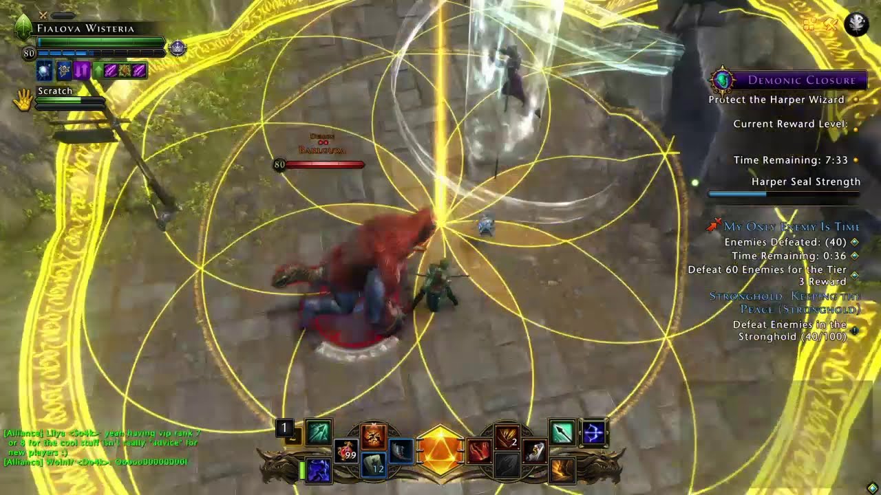 Neverwinter Stronghold Quest: My Only Enemy Is Time - YouTube