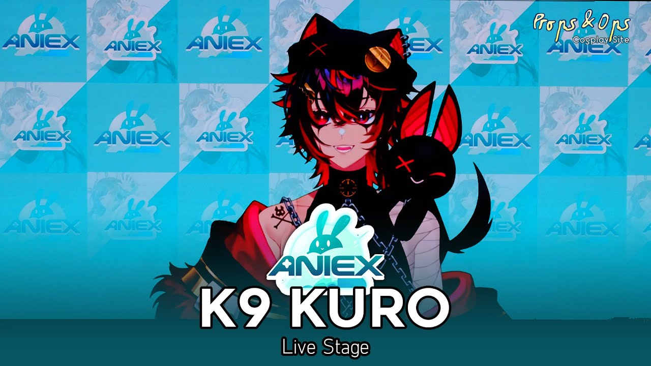 K9 KURO | VTuber Live Stage ในงาน AniEx 2025 - YouTube