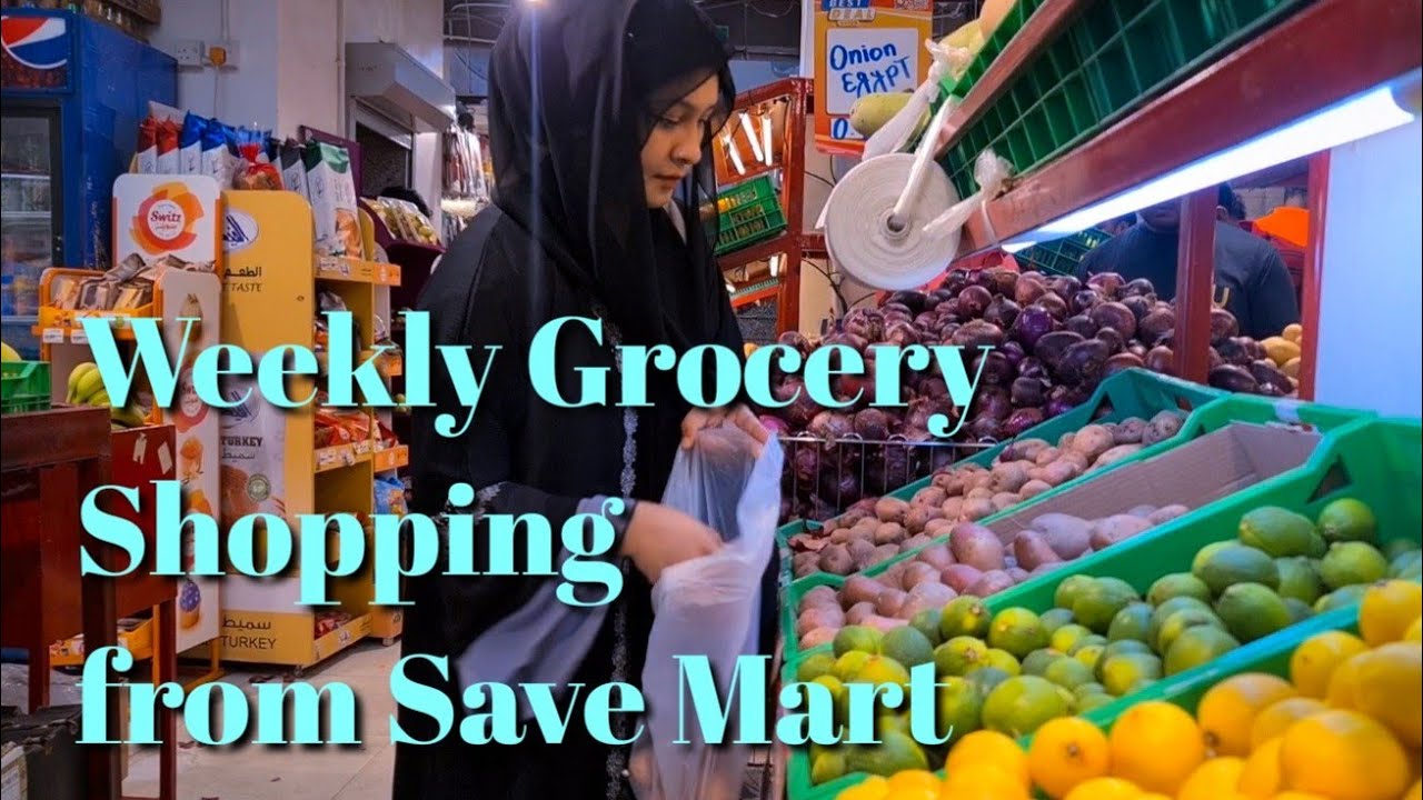 Weekly grocery shopping from save Mart #kuwait #youtube #kuwaitblogger ...