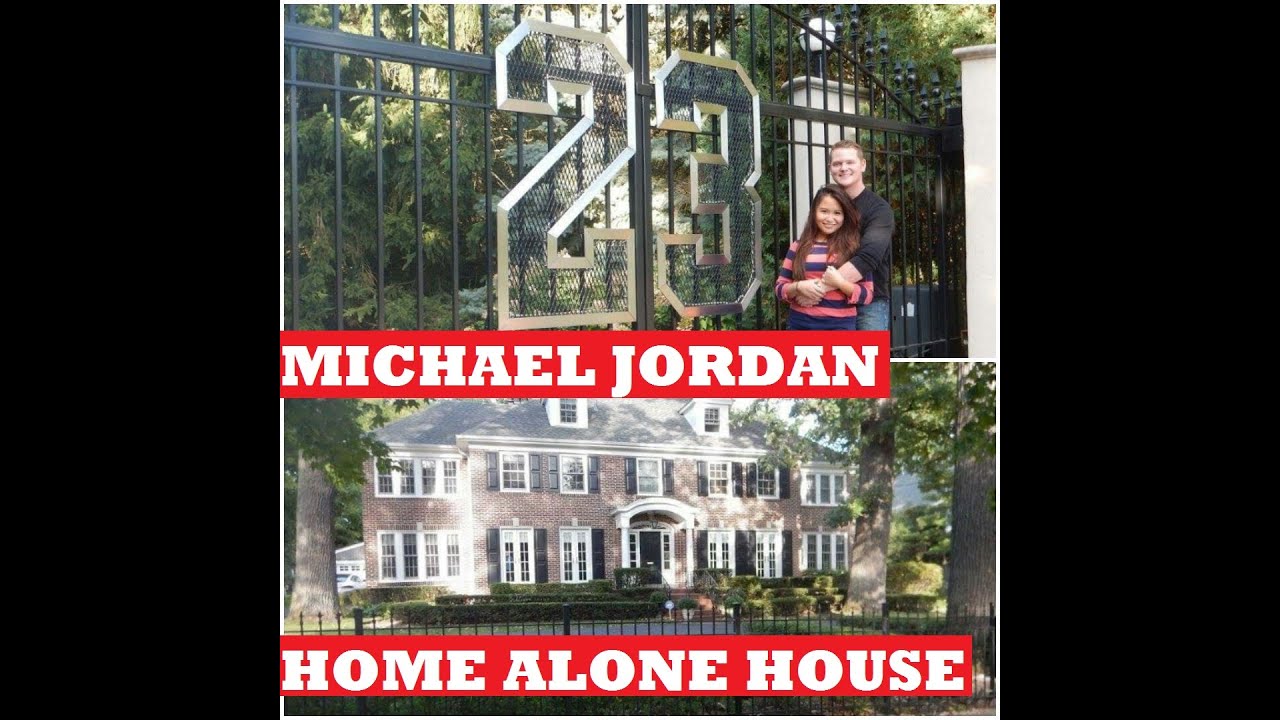 MICHAEL JORDAN & HOME ALONE HOUSE - YouTube