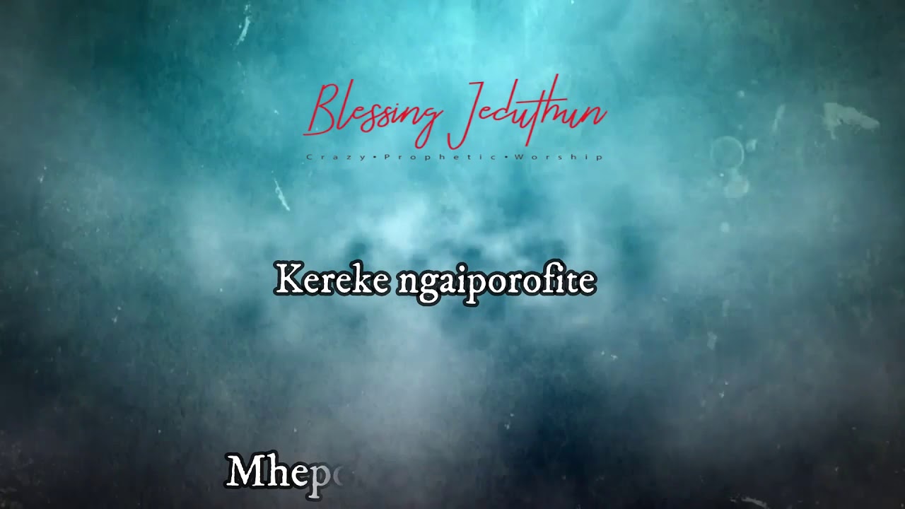 MHEPO TAKURA SIMBA/Dry Bones live Again - BLESSING Jeduthun - YouTube