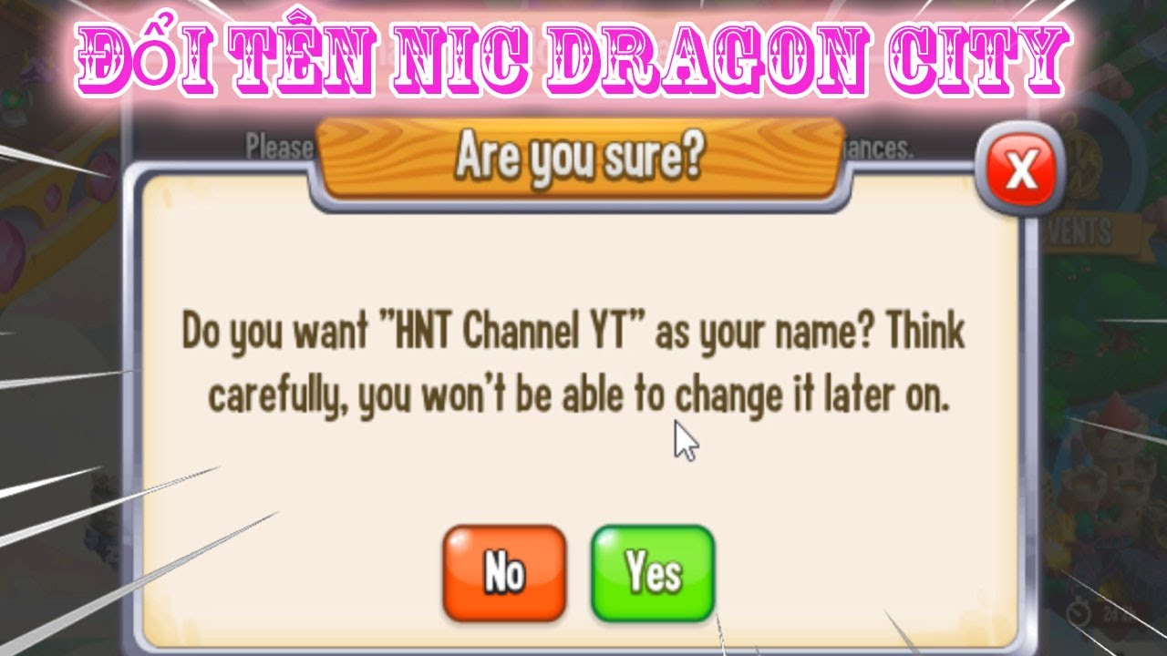 Dragon City New 9 Cách Đổi Tên Nic Dragon City Bắt đầu hành trình mới ...