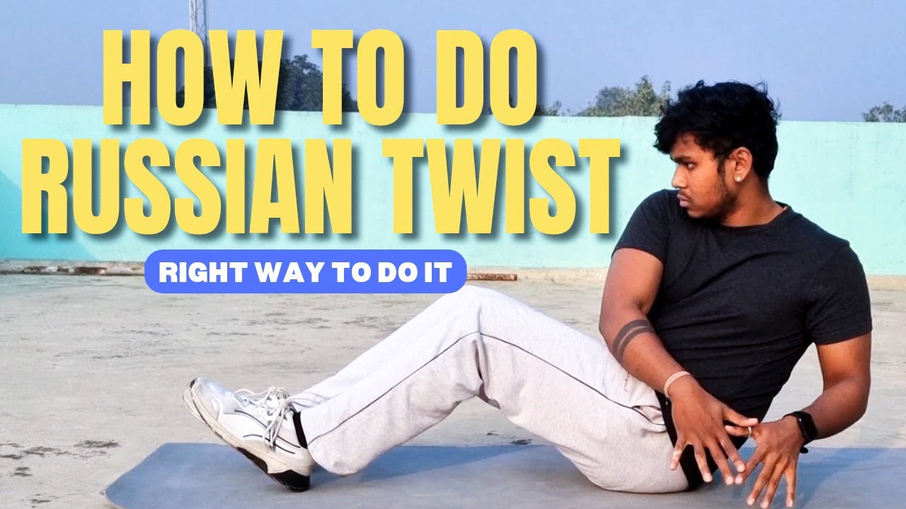 How To Do Russian Twist For Beginners - With Proper Form ( Russian ...