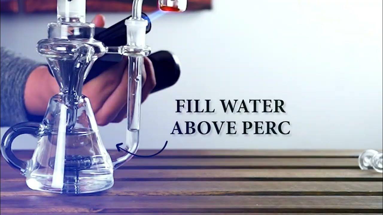 Ride the Wave: Freeze Pipe's Waterfall Dab Rig Unveiled! 🏄‍♂️ - YouTube