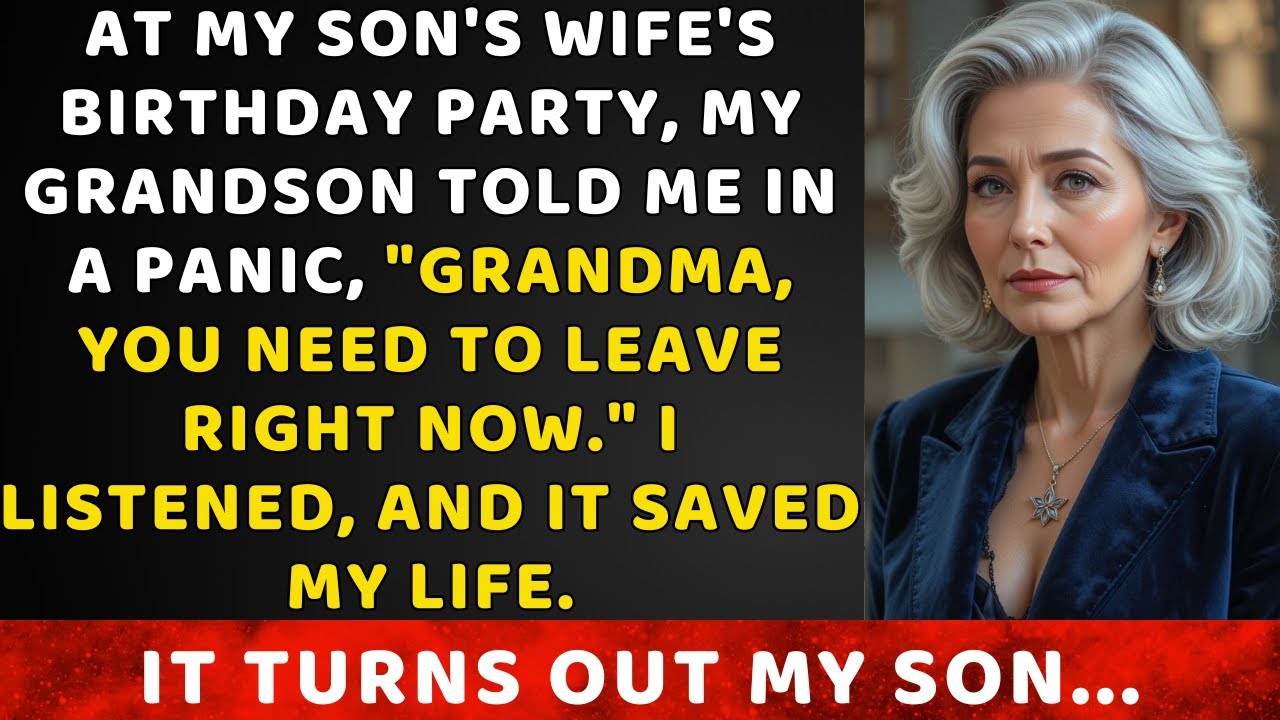 "Grandma, Leave Now," He Said in Panic — I Trusted Him… And It Saved My ...