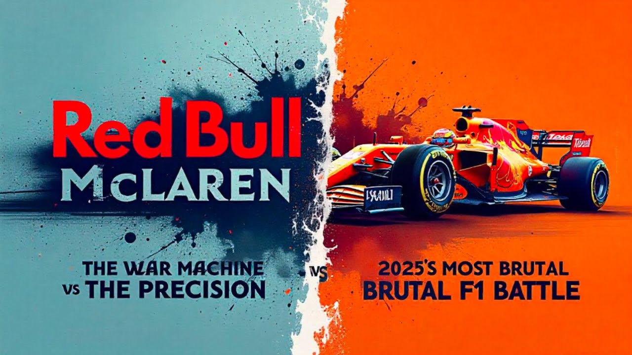 Red Bull vs McLaren – The War Machine vs The Precision Scalpel | 2025's ...