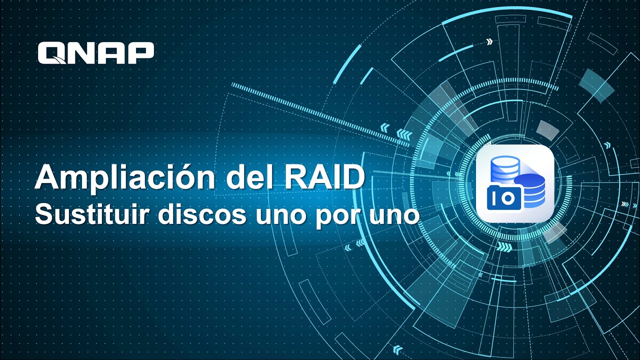 Ampliación del RAID (Sustitución de todos los discos) - YouTube