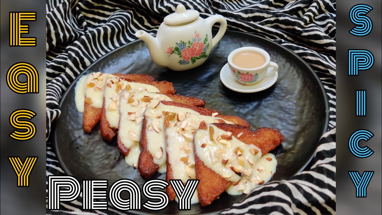 Shahi Tukda || shahi toast || Double ka meeta - YouTube