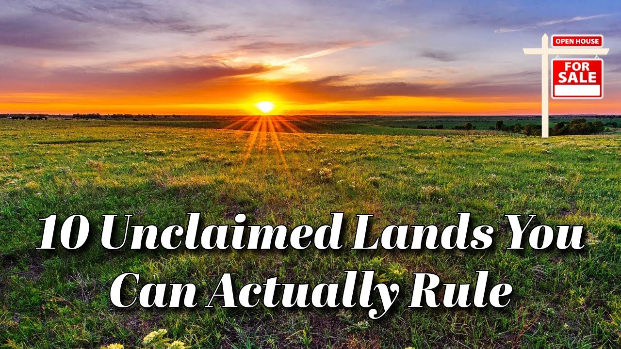 10 Unclaimed Lands You Can Actually Rule - YouTube