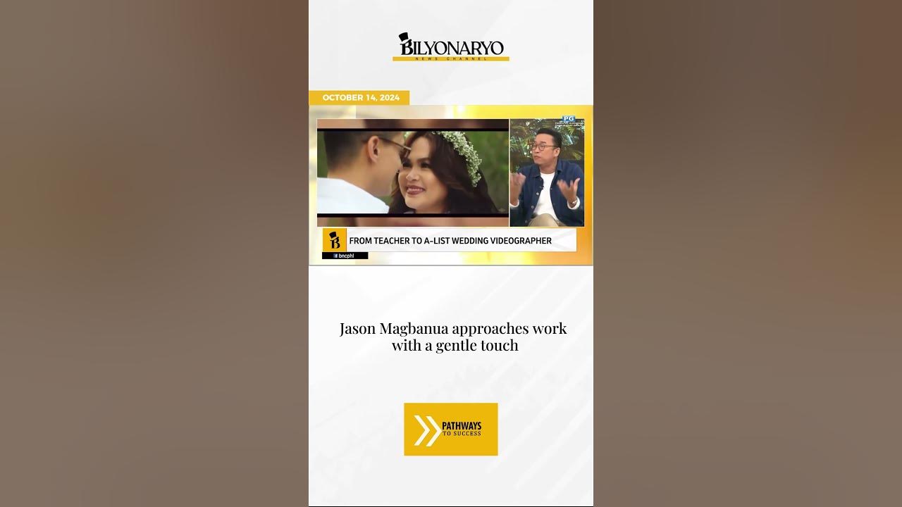 Jason Magbanua approaches work with a gentle touch - YouTube