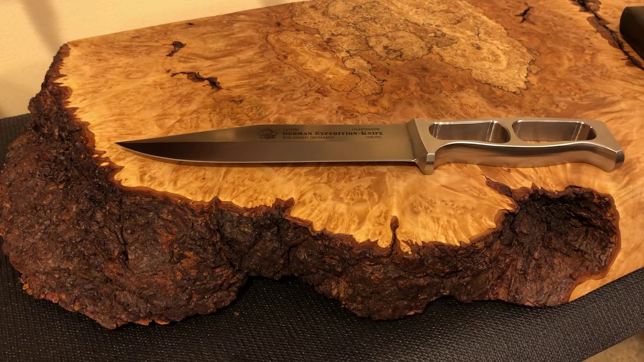 Review of Puma German Expedition Knife - YouTube