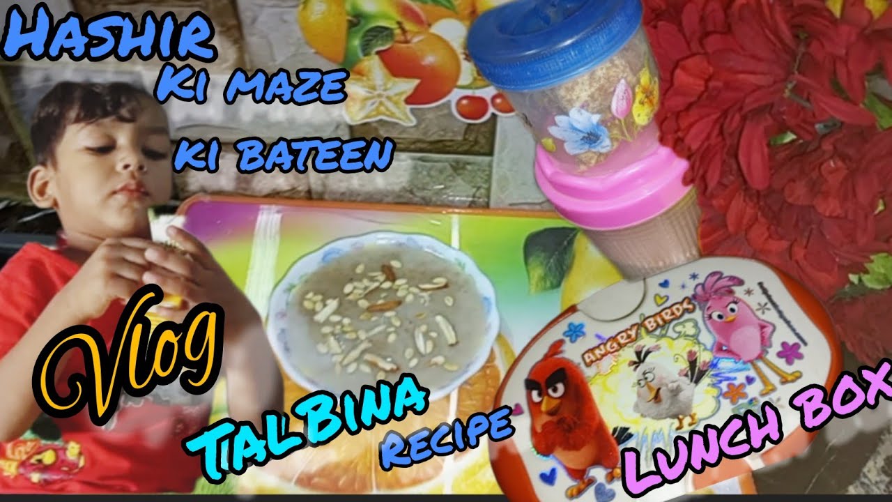 TalBina Recipe | lunch box ideas|My breakfast to Dinner routine| My ...